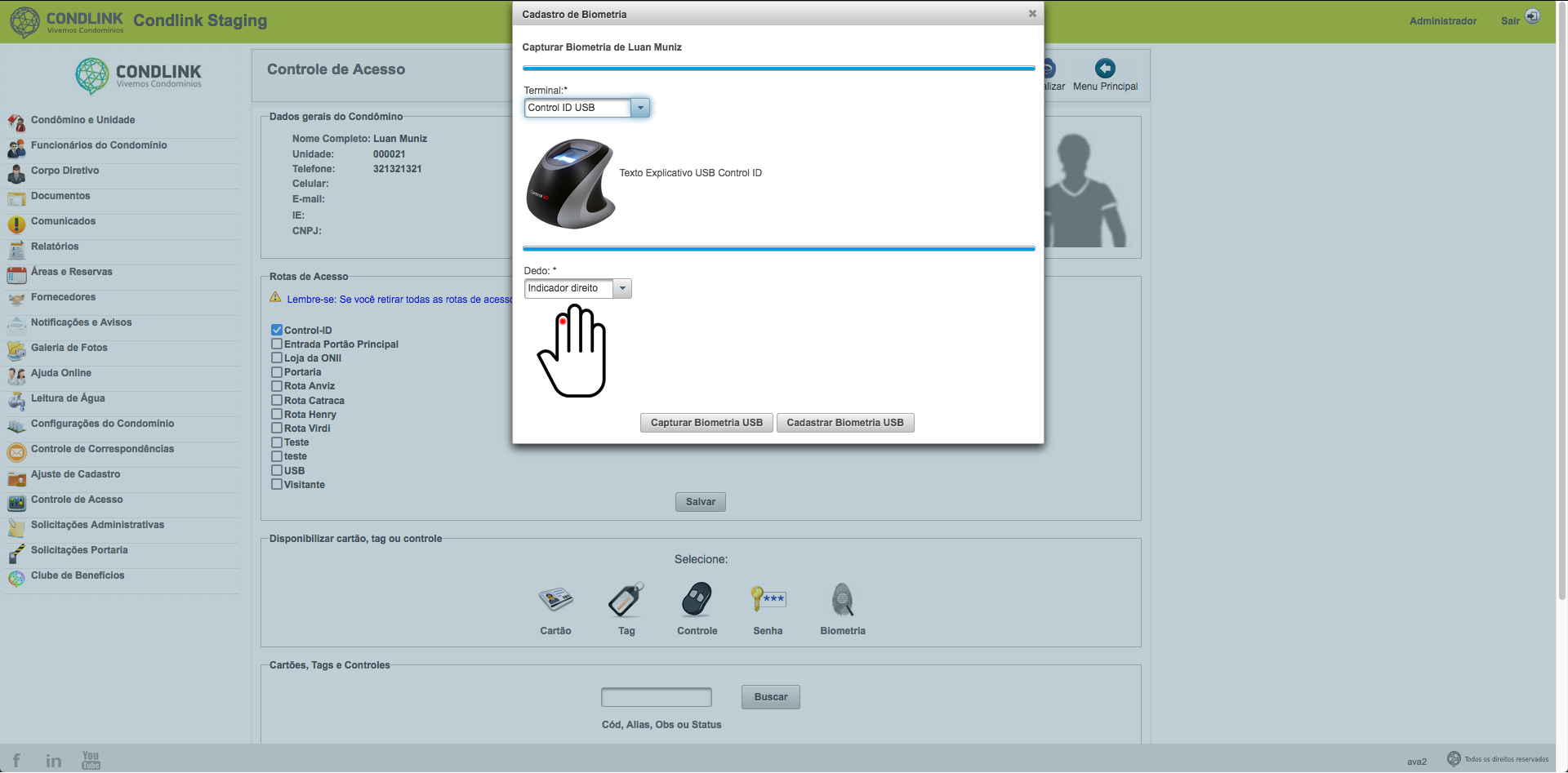 Configurar ControliD no Condlink – Central de Ajuda Condlink